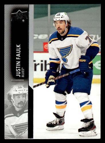 Justin Faulk 2021 Upper Deck #154 St. Louis Blues | eBay