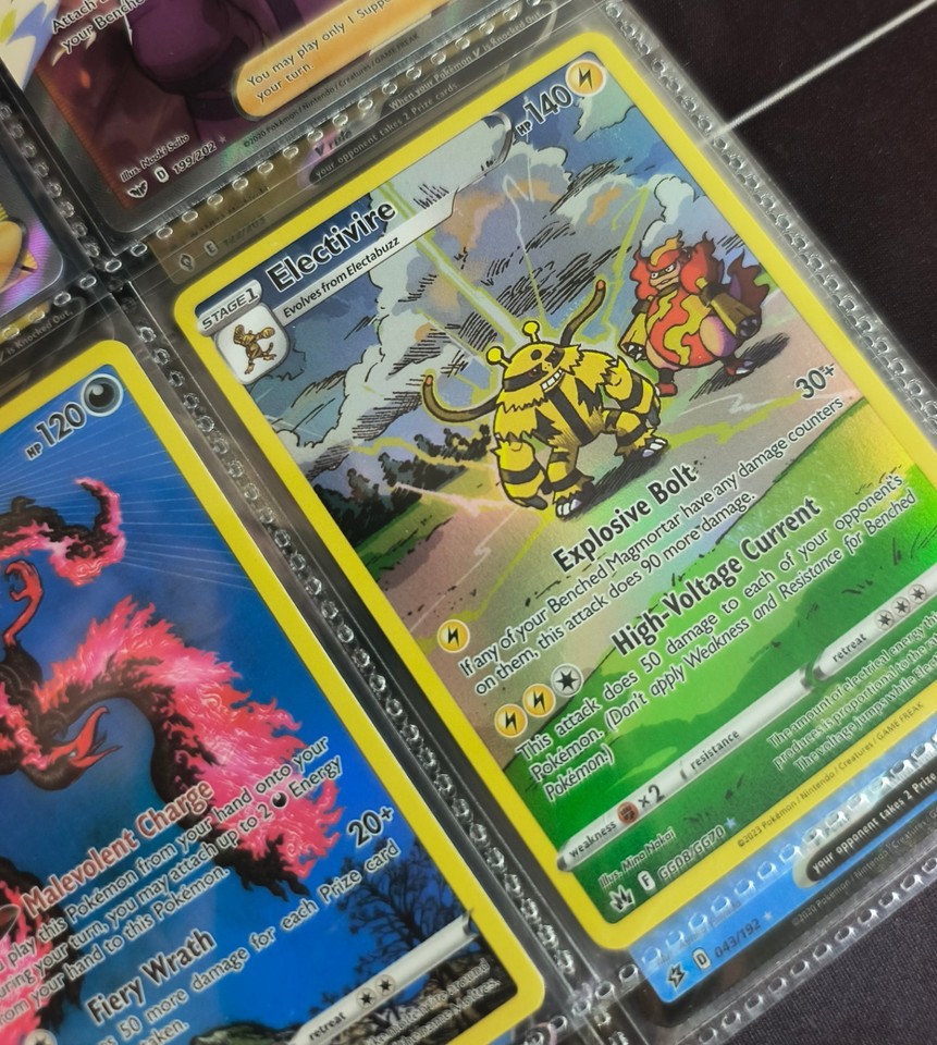 ⭐Modern Pokemon Collection Lot Binder Vmax Jolteon + Flareon NM-LP🔥 ...