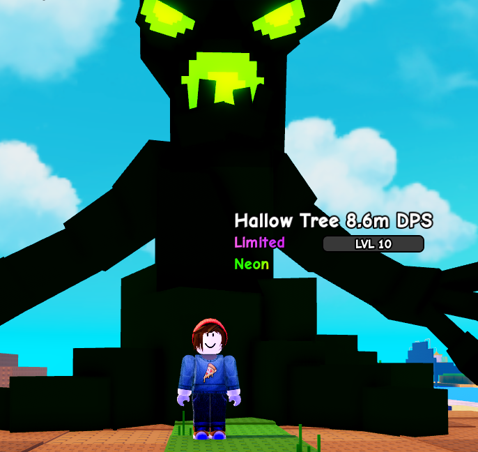 7.1m - 8.6m dps neon hallow tree / tradeable / plant vs brainrot / pvb ...