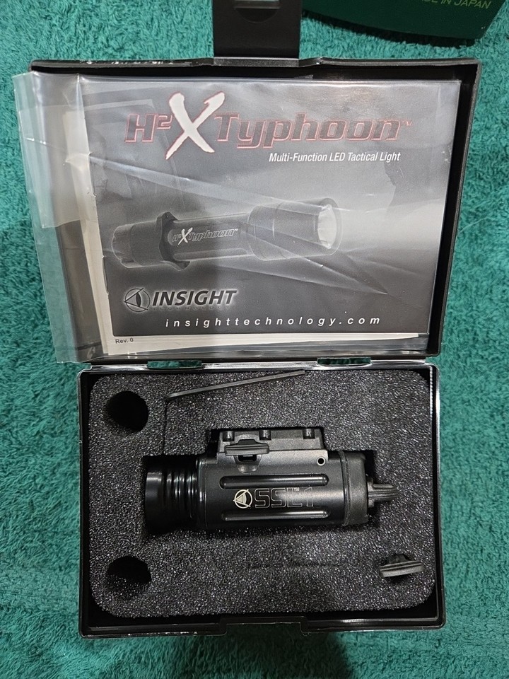 Insight Technology SSL-1 Rail Mounted LED Tactical Light Black | eBay