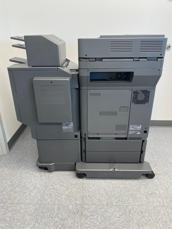 Lexmark CX825dte Laser Multifunction Color Printer W/Finisher | eBay