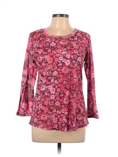 David Cline Women Red 3/4 Sleeve T-Shirt L | eBay