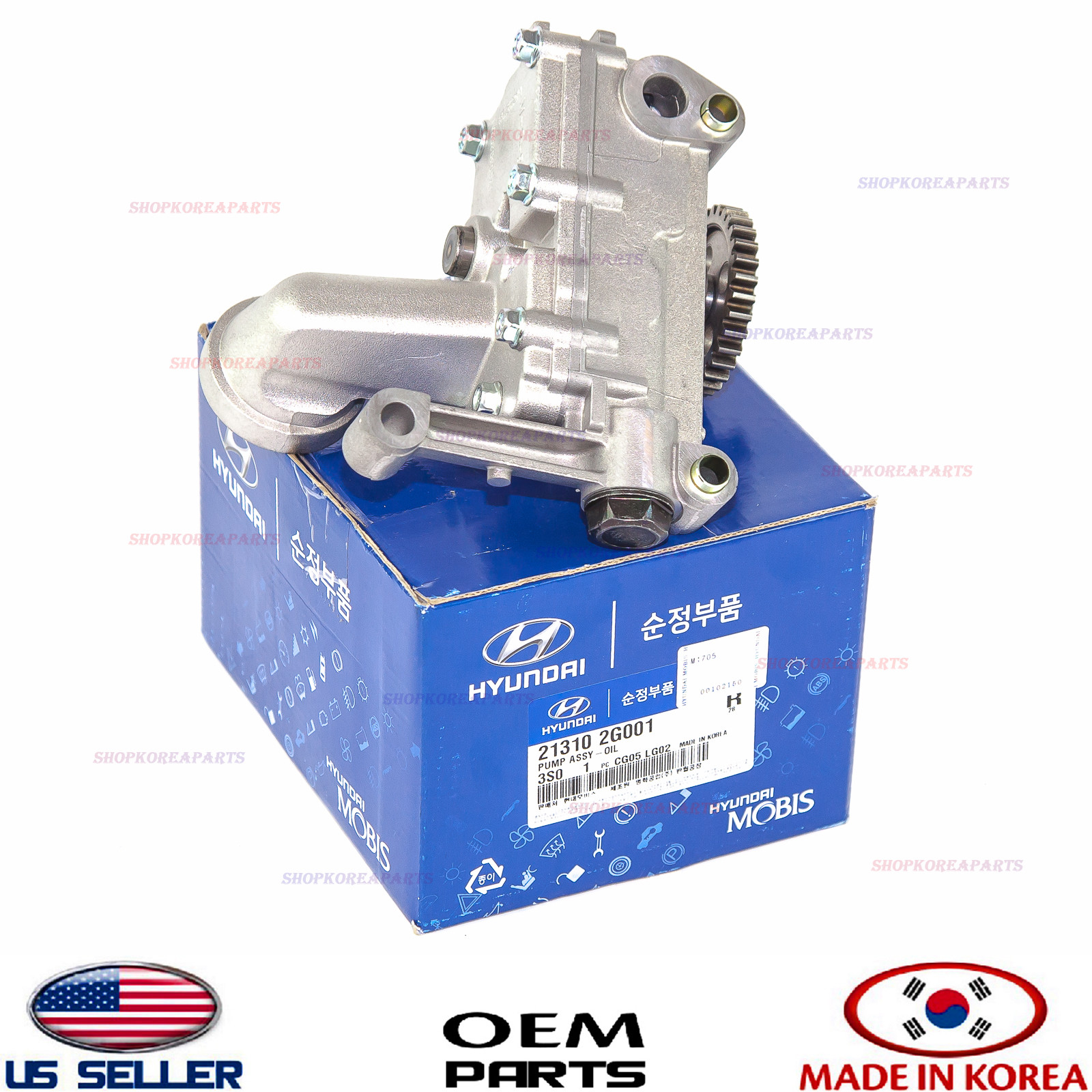 Genuine Engine Oil Pump OEM Kia Forte Koup / Forte 2.0L 2009-2013 ...