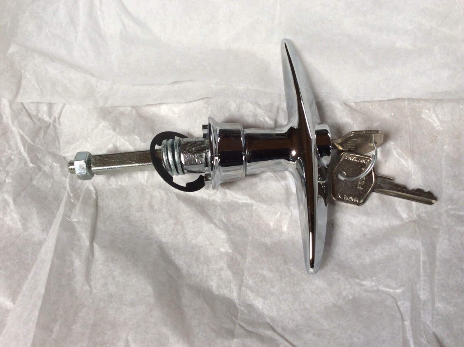 Triumph TR4 TR4A TR5 Spitfire Herald Boot Handle/Lock Assembly + Key ...