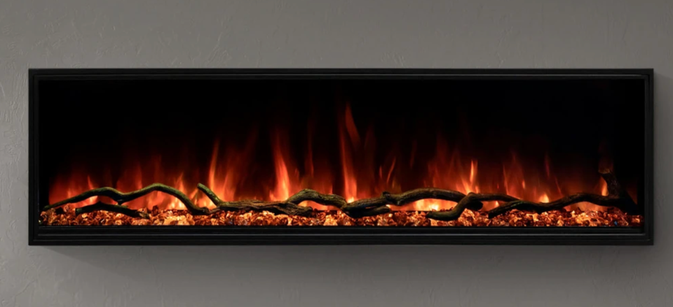 Modern Flames 44" Landscape Pro Slim Linear Electric Fireplace, LPS ...