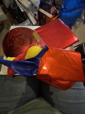 mylar balloons x2 reg ballons x6 and swirly hanging decorations x 6 NEW ...
