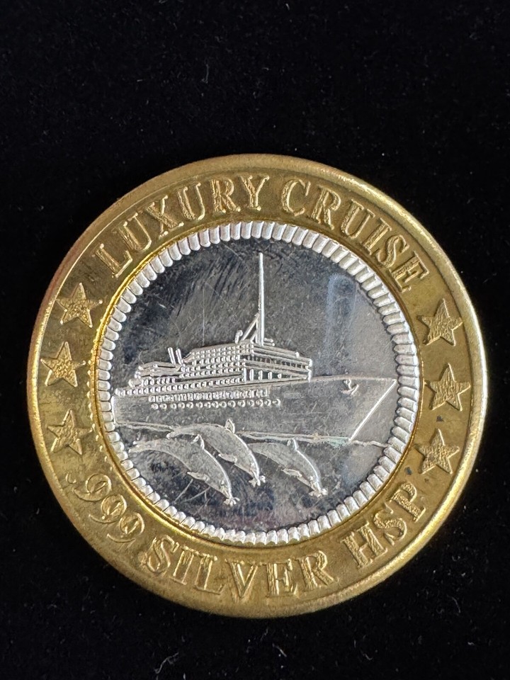 Neptune Norwegian Cruise Line Gaming Token .999 Silver | eBay