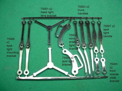 POCHER 1/8 K75 ROLLS ROYCE METAL PARTS SHEET from Bag 521 | eBay