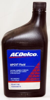 Genuine OEM ACDelco Continuous Variable Transmission HPCVT Fluid 1 Qt ...