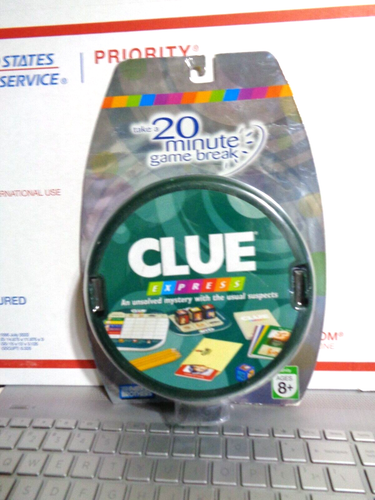 Hasbro Clue Express Travel Game NEW IN BOX | eBay