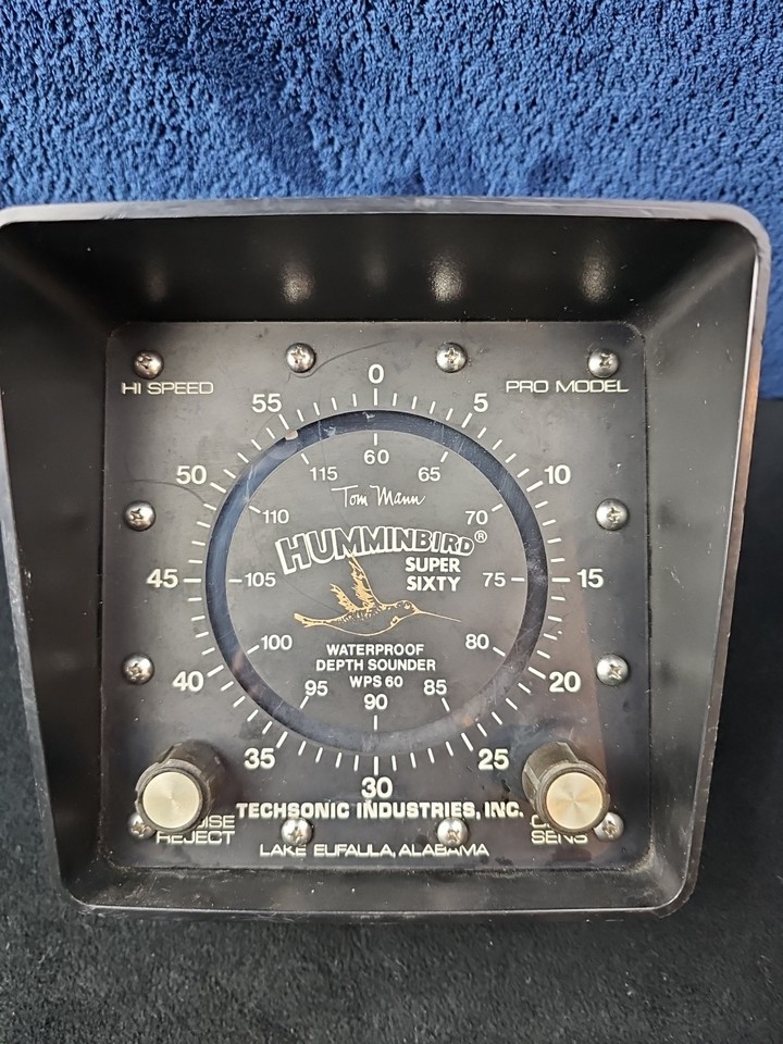 Vintage Hummingbird Super Sixty Depth Sounder Hi Speed Pro Model ...