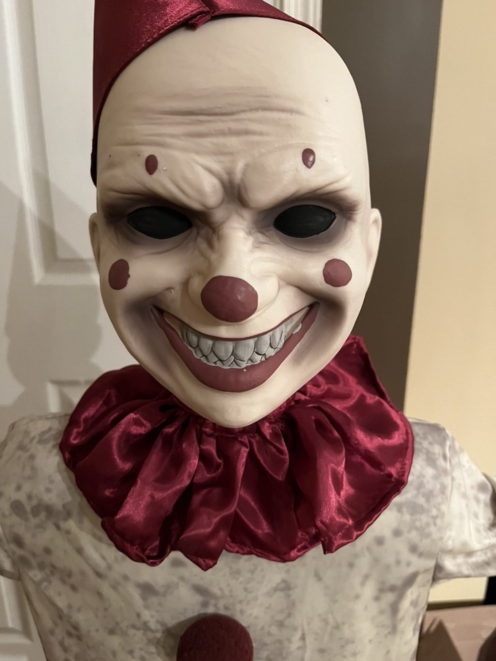 Spirit Halloween DAGGER MIKE Animatronic Scary Clown Prop 2023 Retired ...