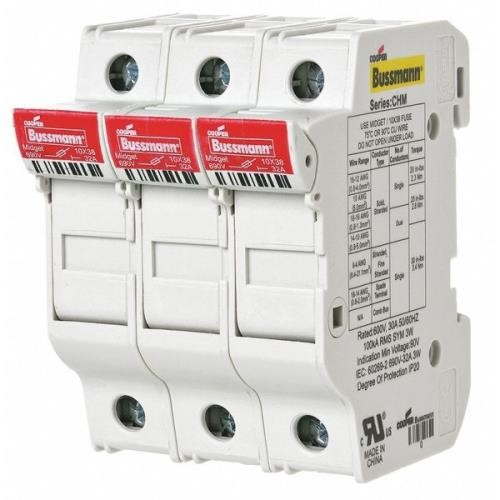 1Pc Finger Safe Fuse Block, 0 To 30A Amp Range, 600V Ac/Dc Volt Rating ...