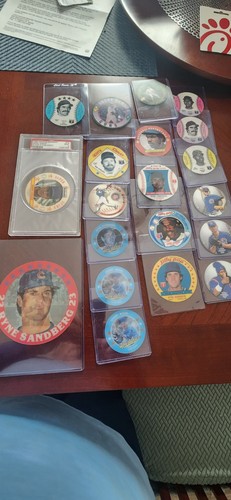 Chicago Cubs MSA Baseball Advertising Discs/Trading Cards--Over 180 ...