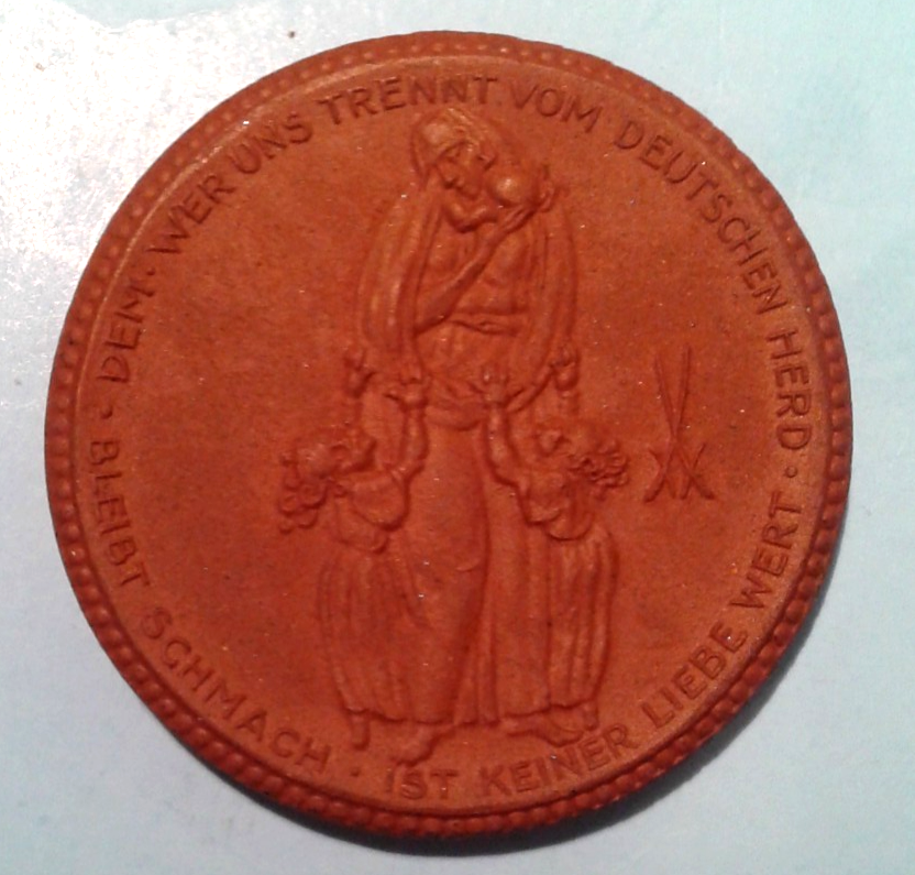 Germany NOTGELD 5 MARK Porcelain coin 1921. RARE. | eBay