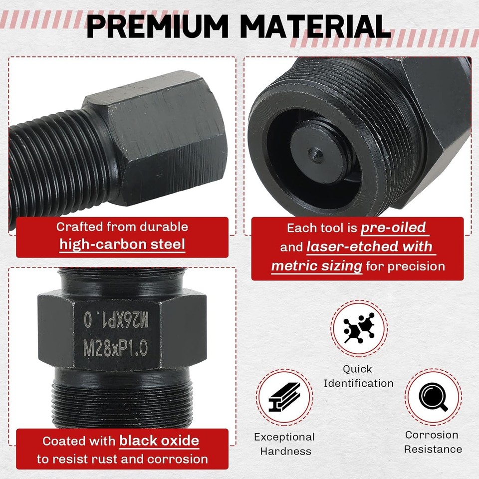 10PCS Motorcycle Flywheel Puller | Universal Flywheel Puller Set for ...