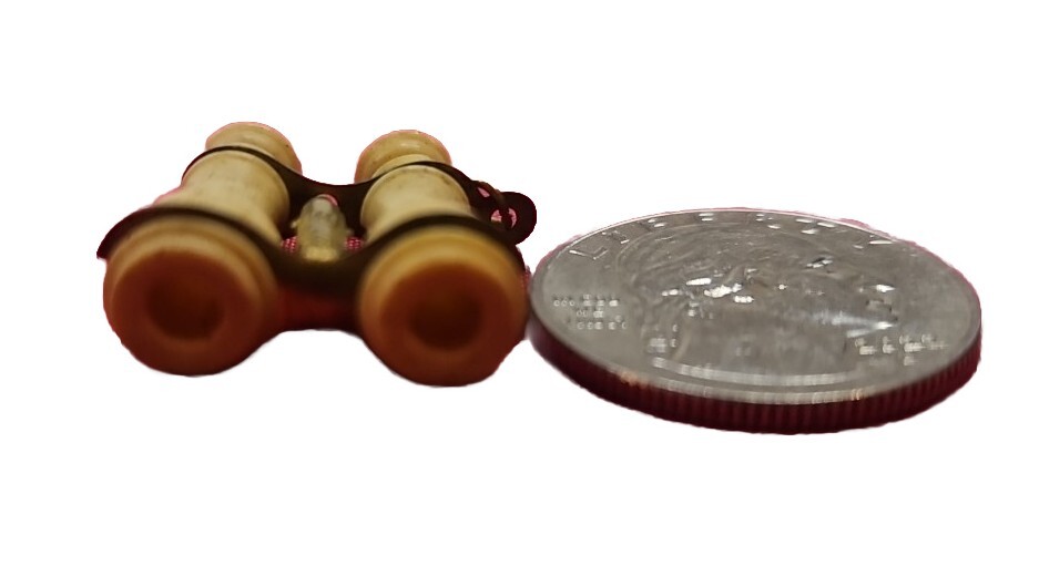 Antique Binocular Stanhope Viewer View Of Recuerdo De N.S. Guadeloupe ...