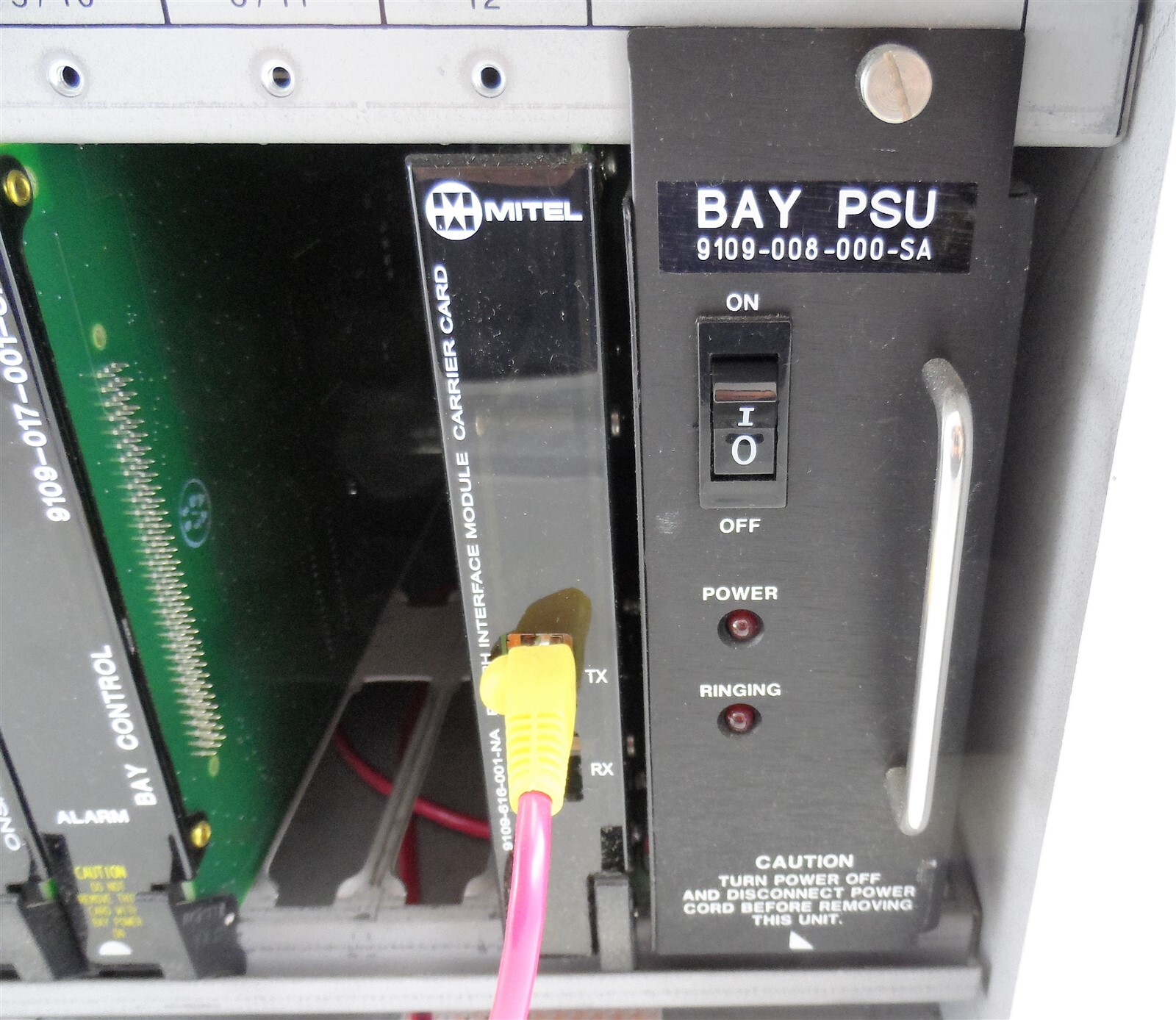 Mitel SX-200 PBX Cabinet with Control and ONS Card No Door Key for ...