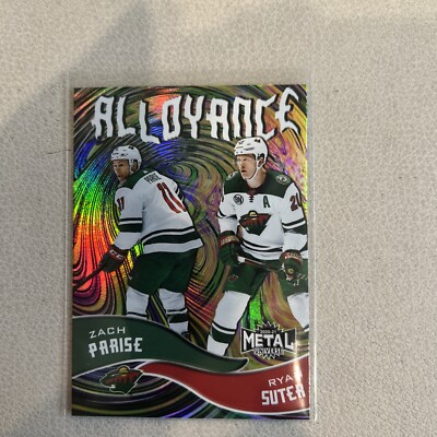 2020-21 Metal Universe Zach Parise / Ryan Suter Alloyance #AL-20 ...