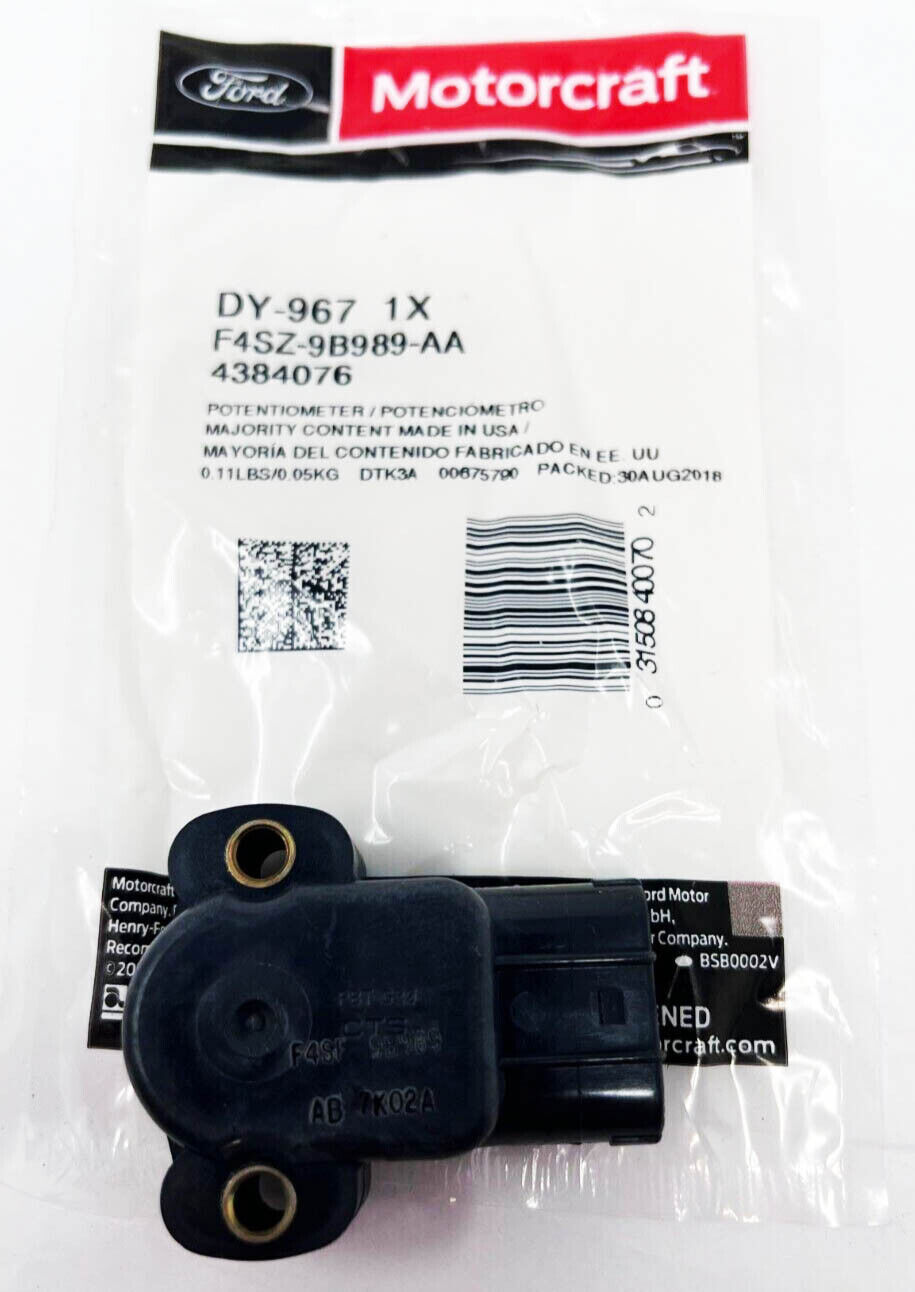 1Pcs Genuine Motorcraft Throttle Position Sensor TPS OEM DY967 For Ford ...