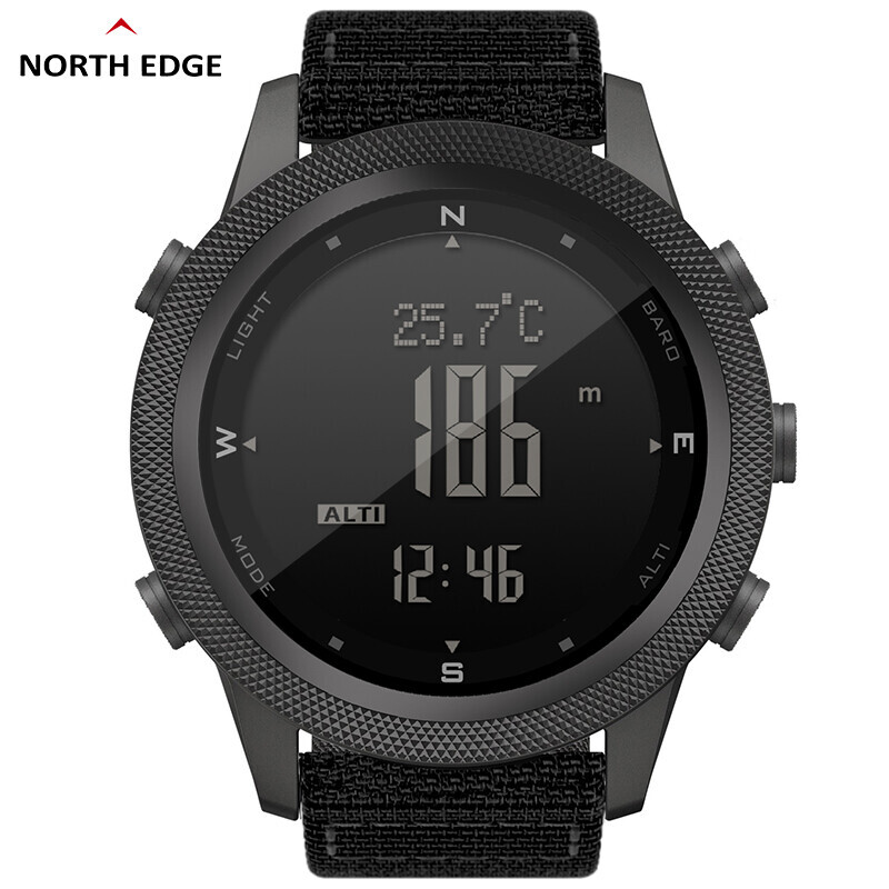 NORTH EDGE APACHE-46 Men Digital Watch Sport Watches Altimeter ...