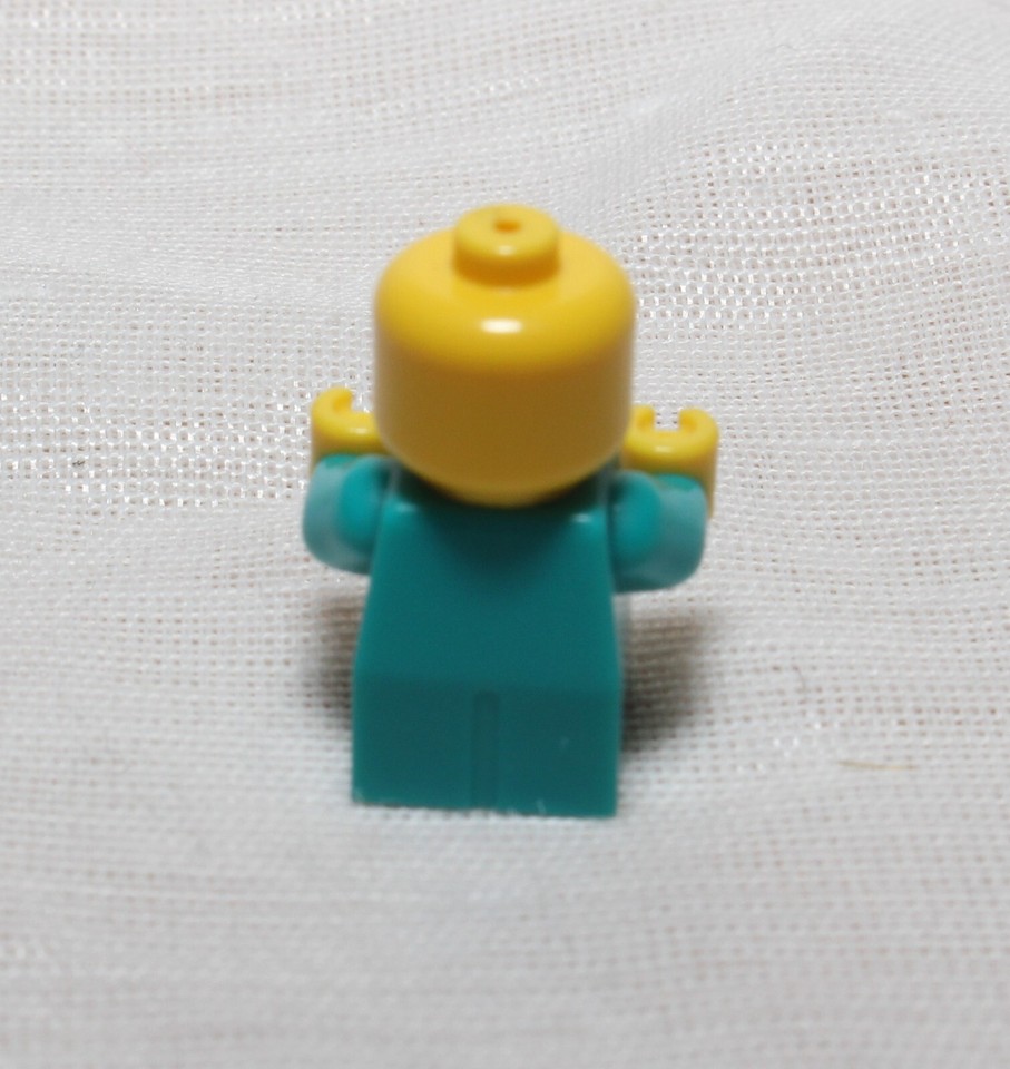 LEGO Baby Green Blue Teal Minifigure | eBay