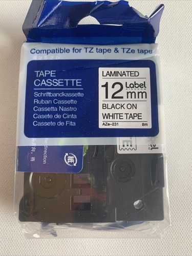 Tape Cassette Compatible For TZ Tape & TZe Tape 12mm | eBay