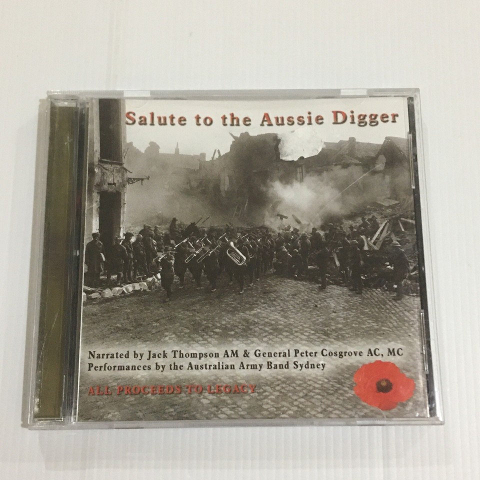 Salute To The Aussie Diggers CD Narrated Jack Thompson Australian Army ...