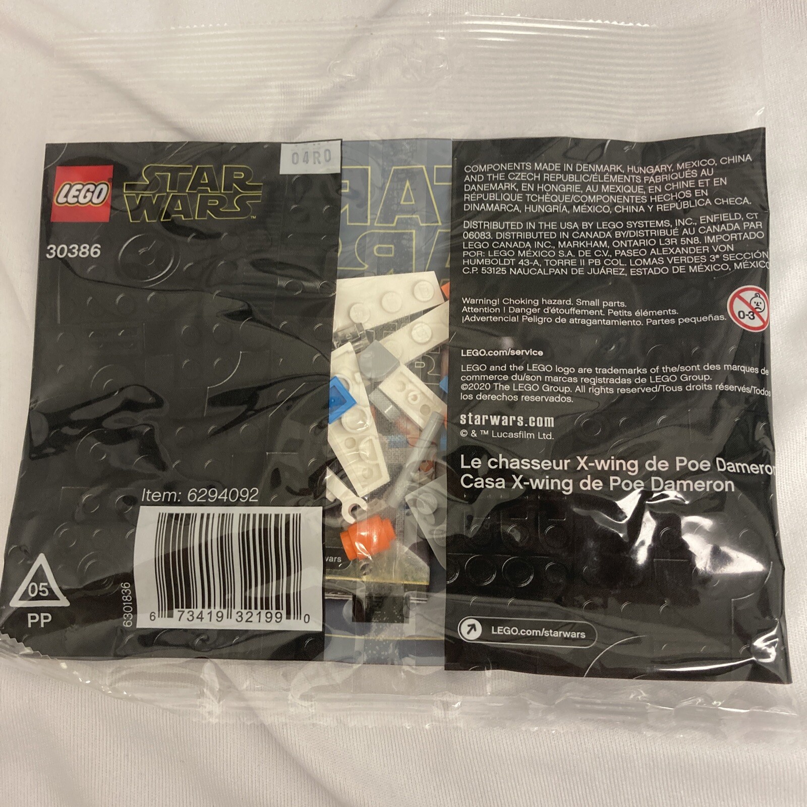 Lego Set 30386 Star Wars Poe Dameron's X-Wing Fighter New in Sealed ...
