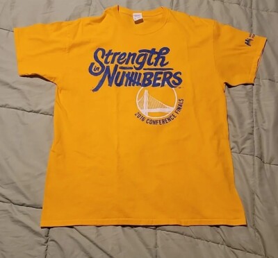 Golden State Warriors 2016 Conference Finals Shirt XL Strength In ...