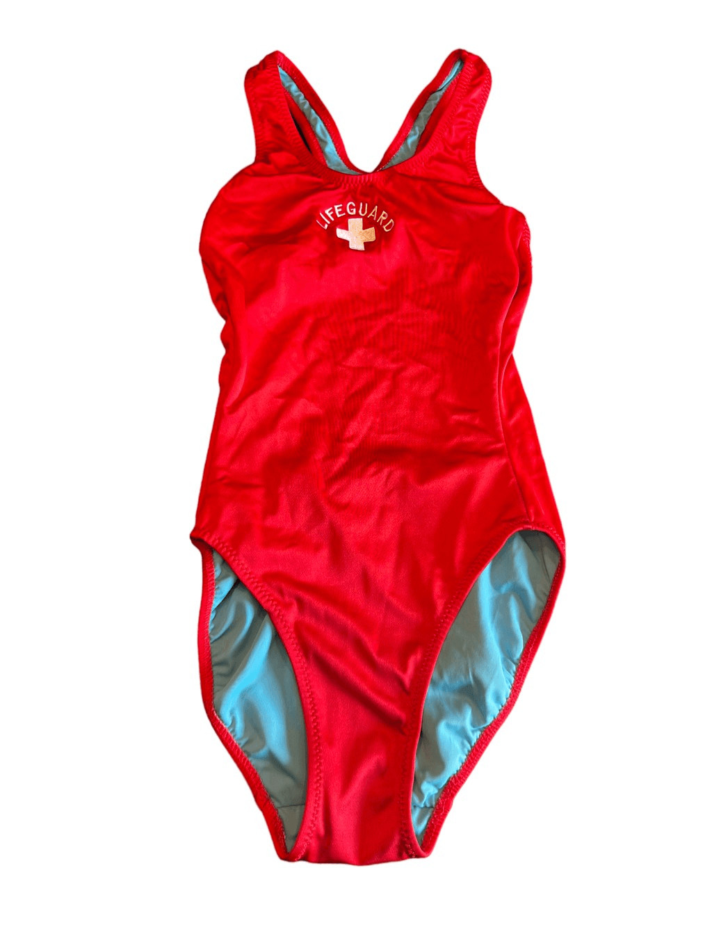 Water safety 907 lifeguard train-X swimsuit red lifeg… - Gem