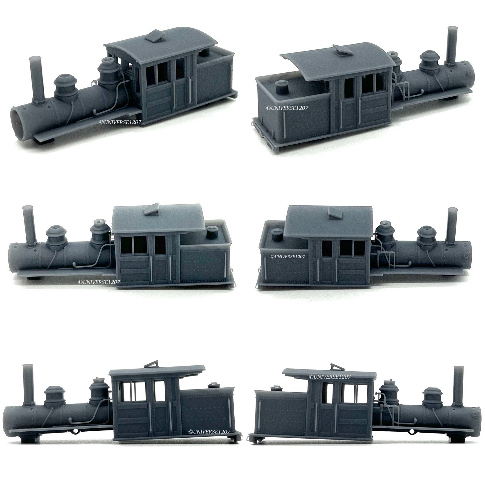 HOn30/HOe TMW 0-4-4 Forney Steam Locomotive SR&RL #7 Kit Maine 2ft ...