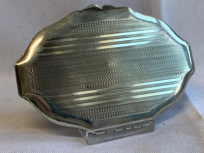 Antique Sterling Silver Mappin & Webb Co. Mirrored Compact 78.95g ...