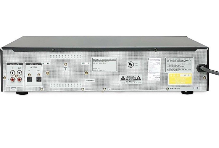 SONY RCD-W500C CD Recorder + 5-Disc Changer SBM Super Bit Mapping MP3 w ...