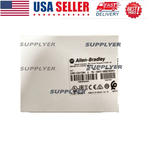 New Factory Sealed Allen Bradley 2080-IQ4OB4 Digital I/O Combo Module ...