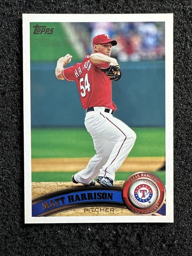 MATT HARRISON #432 2011 Topps Baseball QTY Texas Rangers | eBay