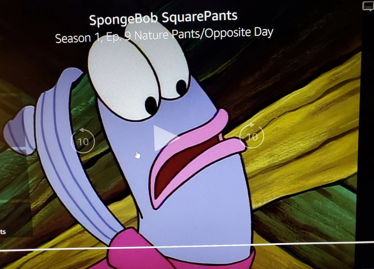 Opposite Day Spongebob