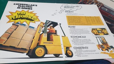 1970s CATERPILLAR FORK LIFT TRUCKS Australian Sales Advert | eBay