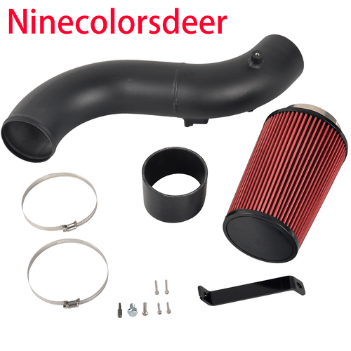 Red Cold Air Intake Kit for 2013-2016 Chevy/GMC 2500/3500 Duramax 6.6L ...