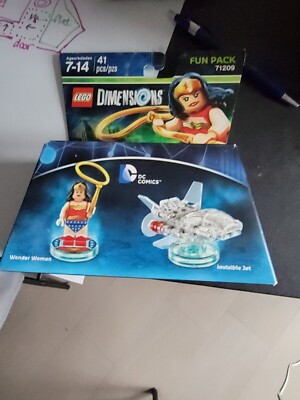 LEGO Dimensions DC Wonder Woman Invisible Jet Fun Pack 71209 | eBay