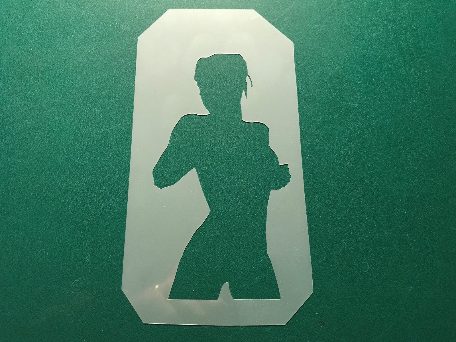 Reusable Multilayer step by step airbrush stencil pin up A MYLAR | eBay UK