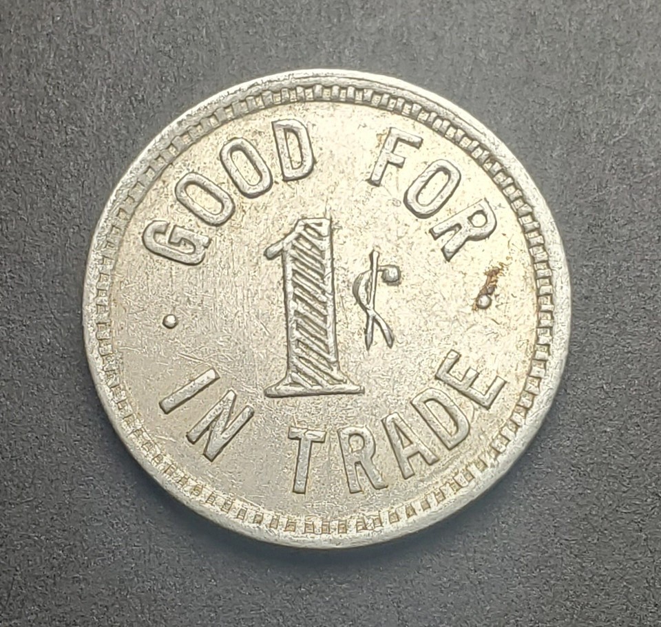 Reindeer Commercial Co., Cambell, Alaska Trade Token | eBay