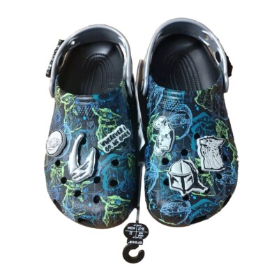 Star Wars Crocs Kids Size M4/ 6w 8 Jibbitz | eBay