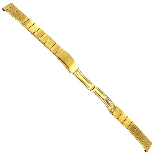 13mm Kreisler Stainless Steel Gold Tone Fold Over Buckle Ladies Watch ...