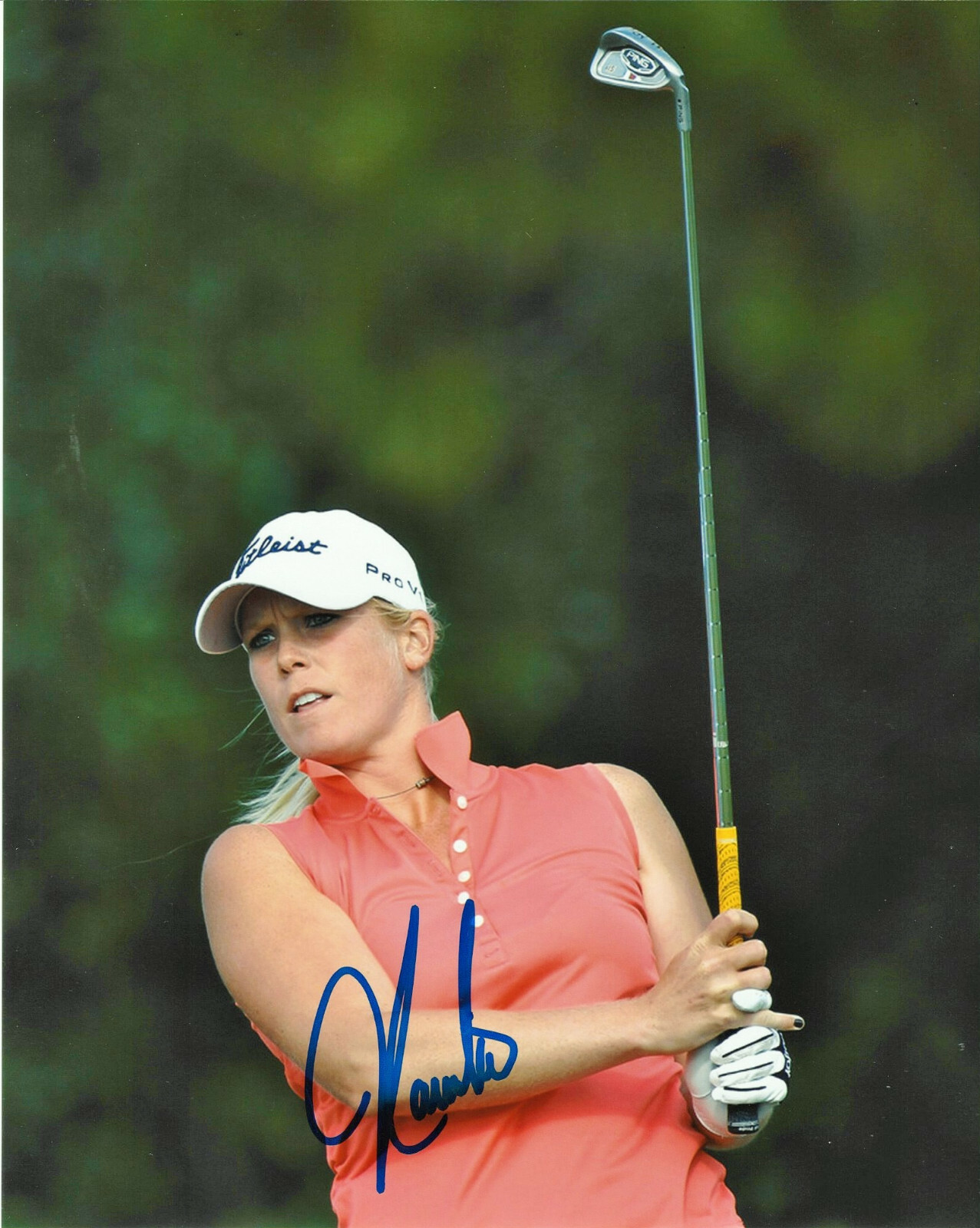 LPGA GOLFER JACQUI CONCOLINO HAND SIGNED 8x10 PHOTO w/COA PROOF WOMEN'S ...