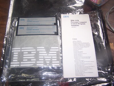 IBM 3270 Control Program software and summary card | eBay