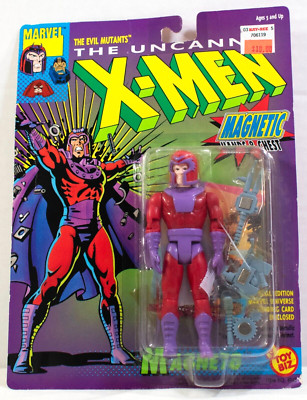 Magneto Action Figure Magnetic Hands Chest Uncanny X-Men Marvel Toy Biz ...