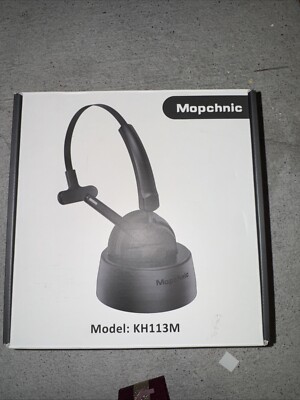 New Mopchnic Bluetooth Headset Wireless Headset KH113M for Computers ...