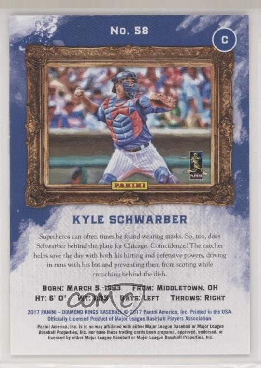 2017 Panini Diamond Kings Artist's Proof Blue /25 Kyle Schwarber #58 | eBay
