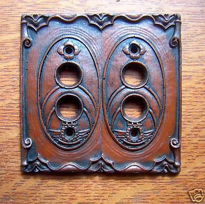 Victorian Push Button Light Switch